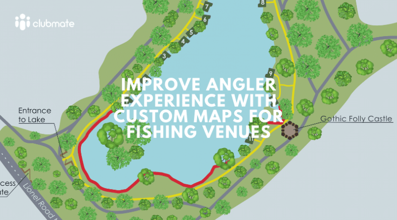 Improve angler experience with custom maps for fishing venues | Clubmate